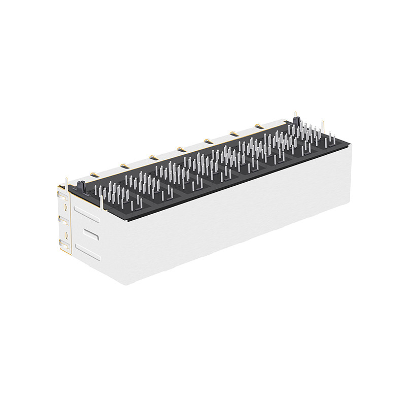 PWB do porto FR4 dos conectores fêmeas 2x8 da base-T RJ45 de JT5-2810NL 10G